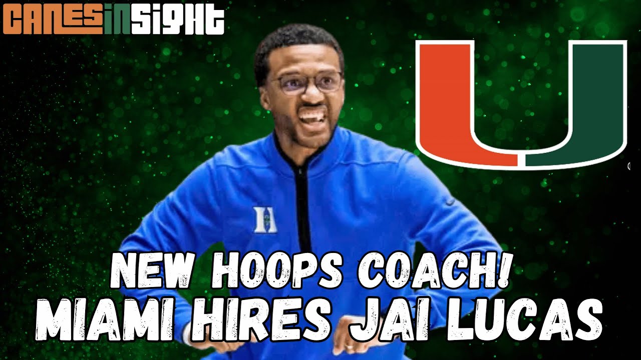 Jai Lucas set to become next Miami Hurricanes Basketball Coach - YouTube