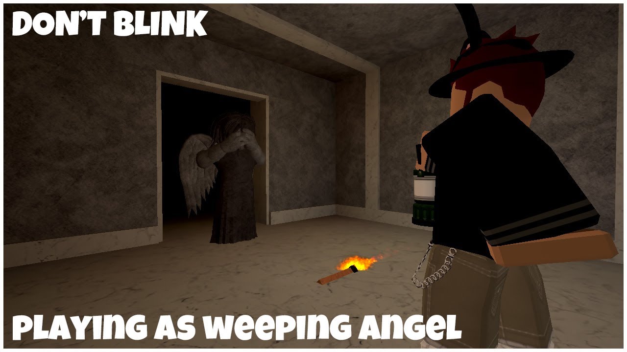 ROBLOX Don't Blink || Weeping Angel gameplay - YouTube