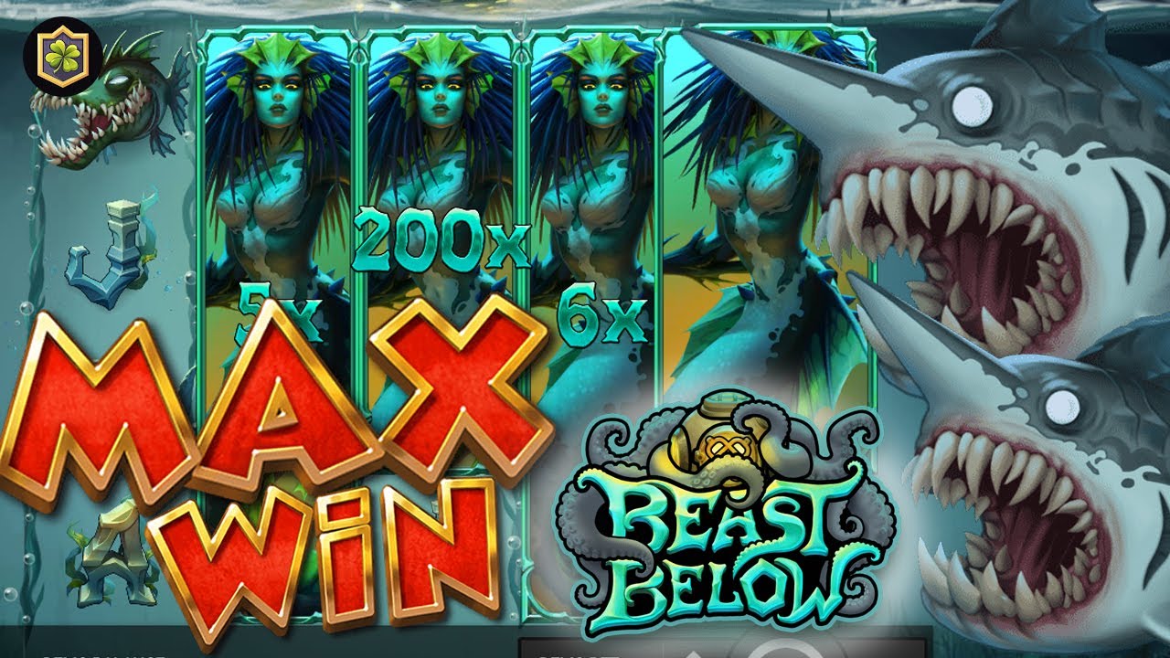 🚀 First 10,000x MAX WIN On Beast Below! 🚀 EPIC Big WIN New Online Slot ...