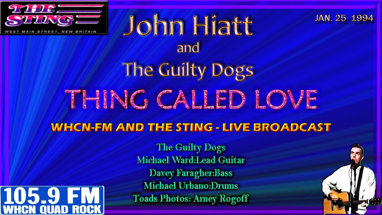 John Hiatt - Thing Called Love _ Live 1994 - YouTube