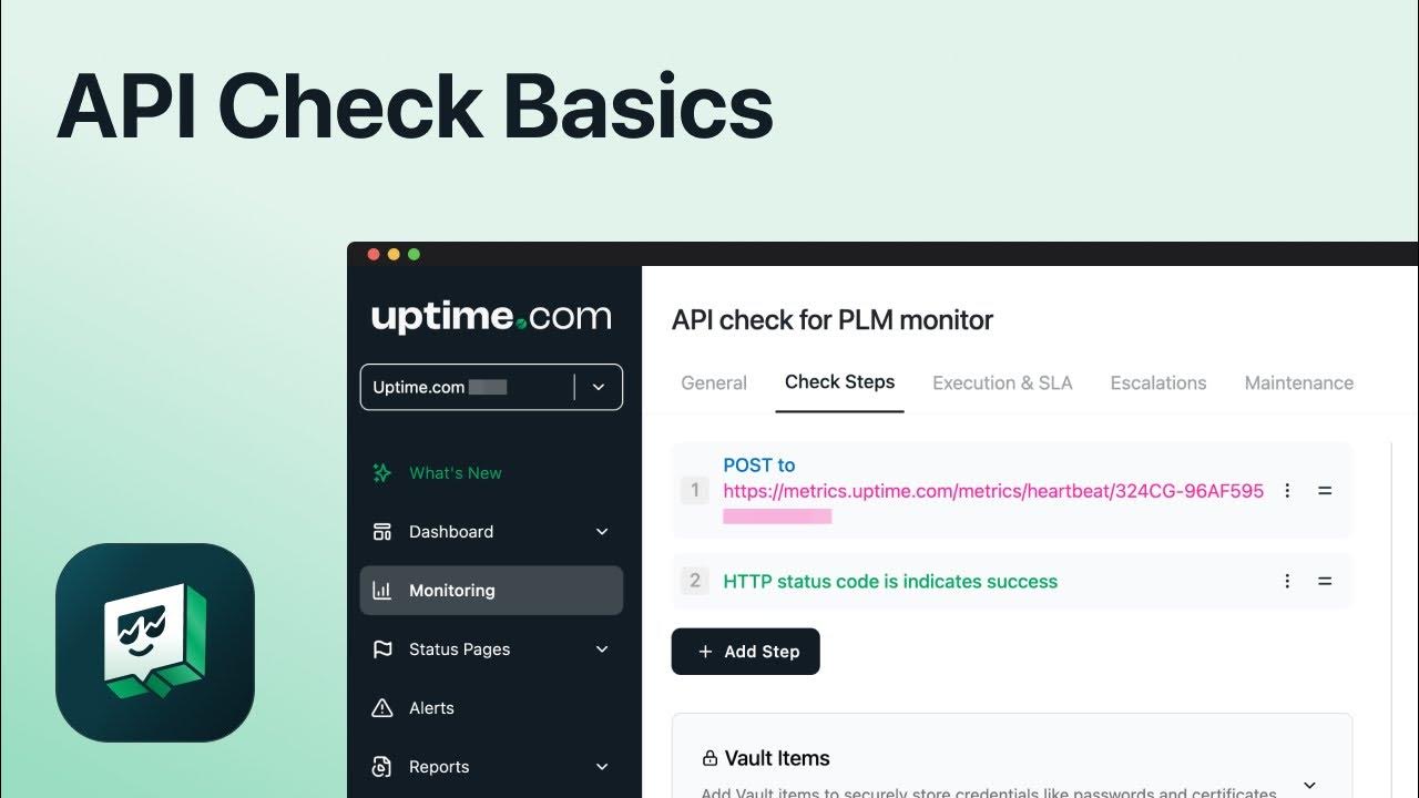 API Check Basics - YouTube