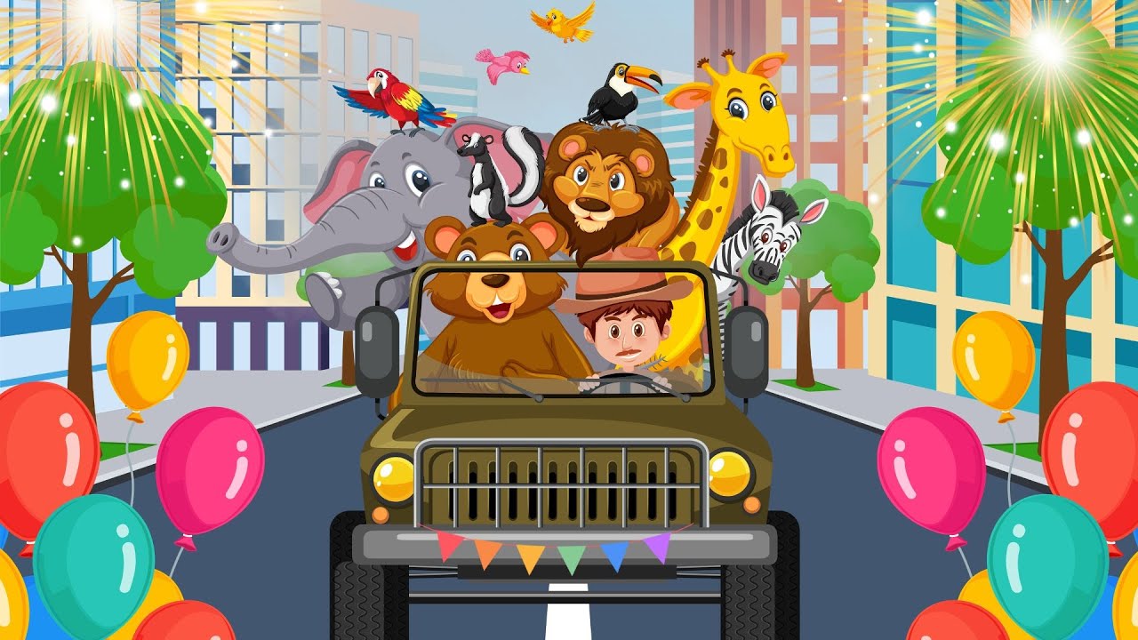 Zoo Animal Parade - Fun and Exciting Kids Song! - YouTube