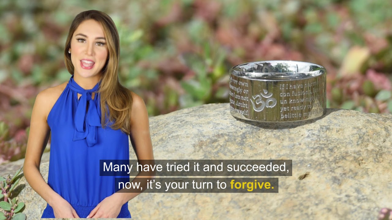 SAMPLE PRODUCT VIDEO EDIT FOR ROUNDINS FORGIVENESS RING - YouTube