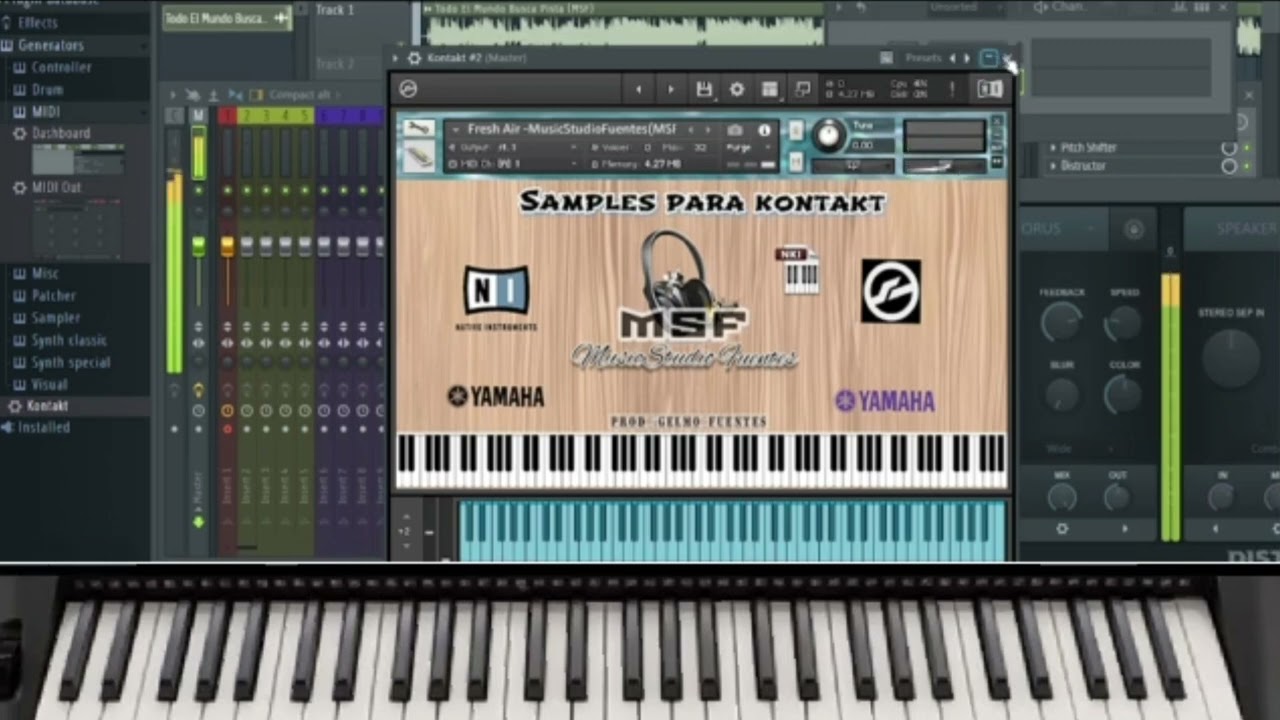 Samples Yamaha 550 Para Kontakt 6 Actualizado/Samples Cristianos para Kontakt 6 - YouTube