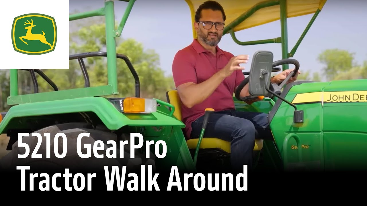 John Deere 5210 GearPro Tractor | Walkaround, Review & Features - YouTube