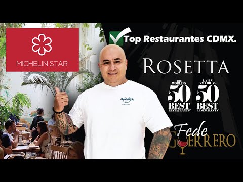 ROSETTA Restaurante 1 ⭐️ Estrella Michelín en CDMX. Chef Elena Reygadas ...