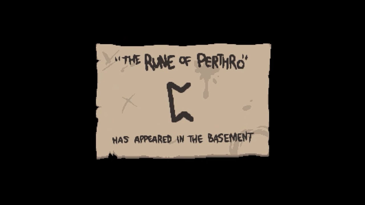 How to Unlock Rune of Perthro (The Binding of Isaac Repentance) - YouTube
