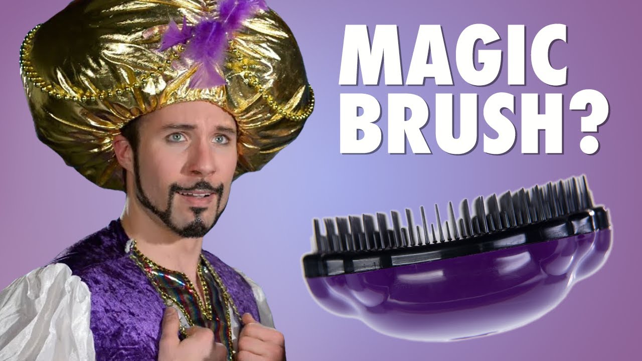 A Detangling Dream: Knot Genie Detangling Brush | VAT19 - YouTube