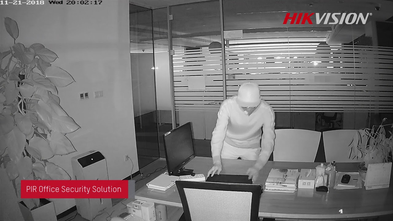 PIR Office Security Solution - YouTube