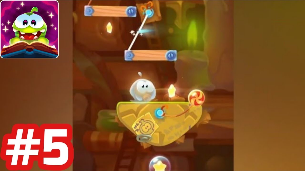 Cut The Rope: Magic - Gameplay Walkthrough - Part 5 Ancient Library ...