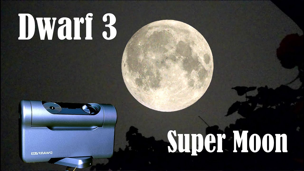 Dwarf 3 Captures Full Moon Before Eclipse through Fog #dwarf3 - YouTube