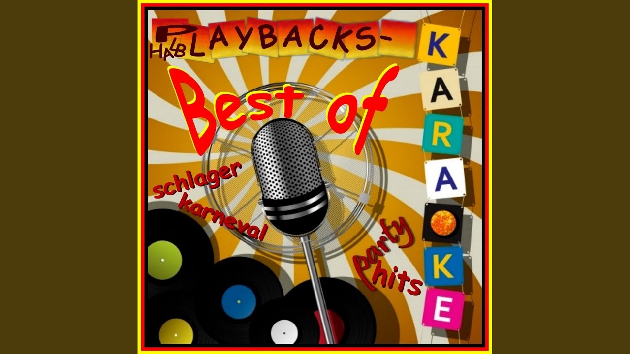 Du bist meine Nummer 1 (Discofox Schlagerfox Karaoke) - YouTube