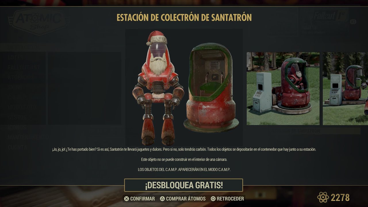 F76 #13 COLECTRON SANTATRON 🎅 - YouTube