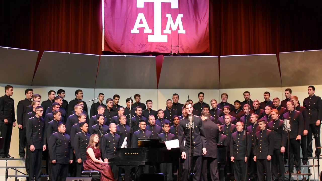 "Danny Boy" Texas A&M Singing Cadets Spring 2017 - YouTube