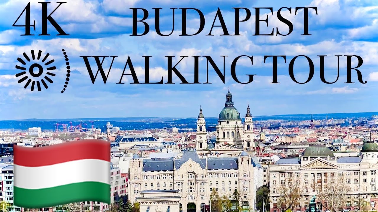 BUDAPEST 🇭🇺 4K Walking Tour On a Nice Day, Fashion Street, Saint ...