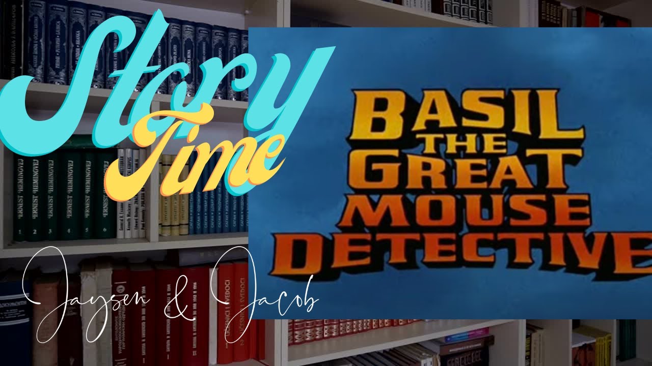 Classic The Great Mouse Detective Story Read Along Story book, Read ...