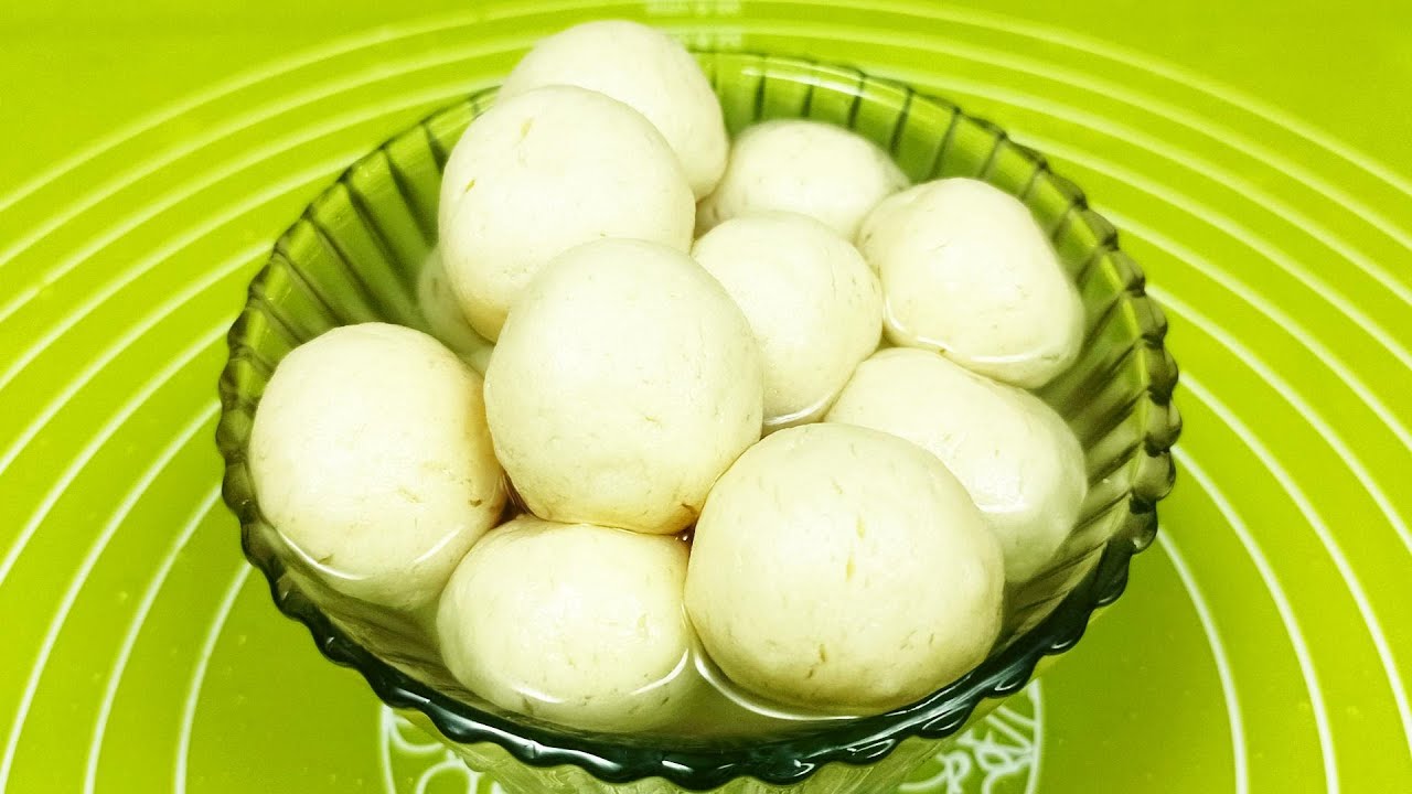 Homemade Rasgulla I simple & easy recipe - YouTube