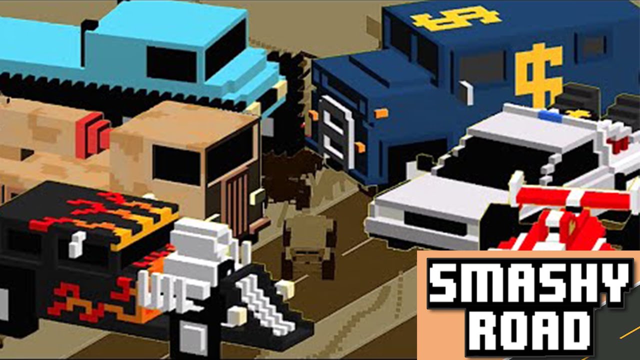 Smashy Road Gameplay | Skullcar | #GAMEPLAY - YouTube