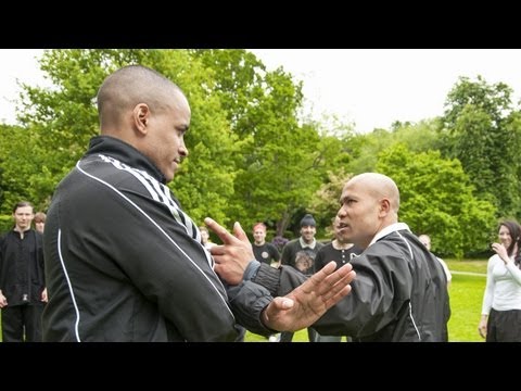 wing chun lesson in ipswich park Part 1