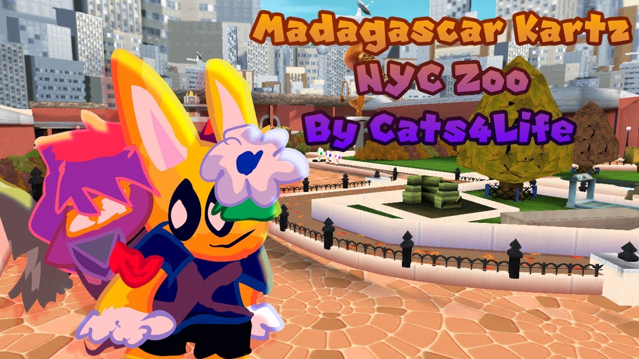 NYC Zoo from Madagascar Kartz in Mario Kart Wii! - YouTube