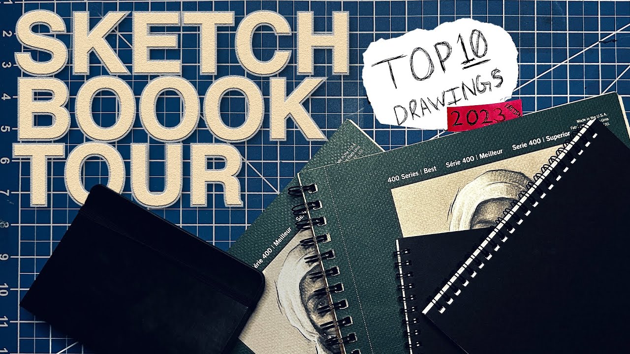 Sketchbook Tour: Top 10 Drawings From 2023 - YouTube