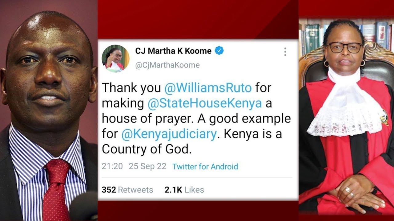 Did Kenya's Chief Justice Thank President Ruto For Making Official ...