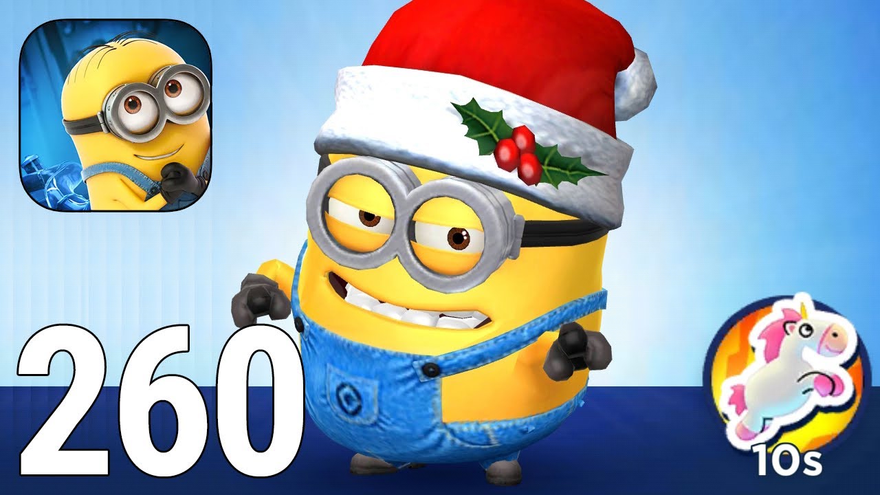 Despicable Me: Minion Rush Gameplay Part 260 - Santa's Jerry Holiday ...