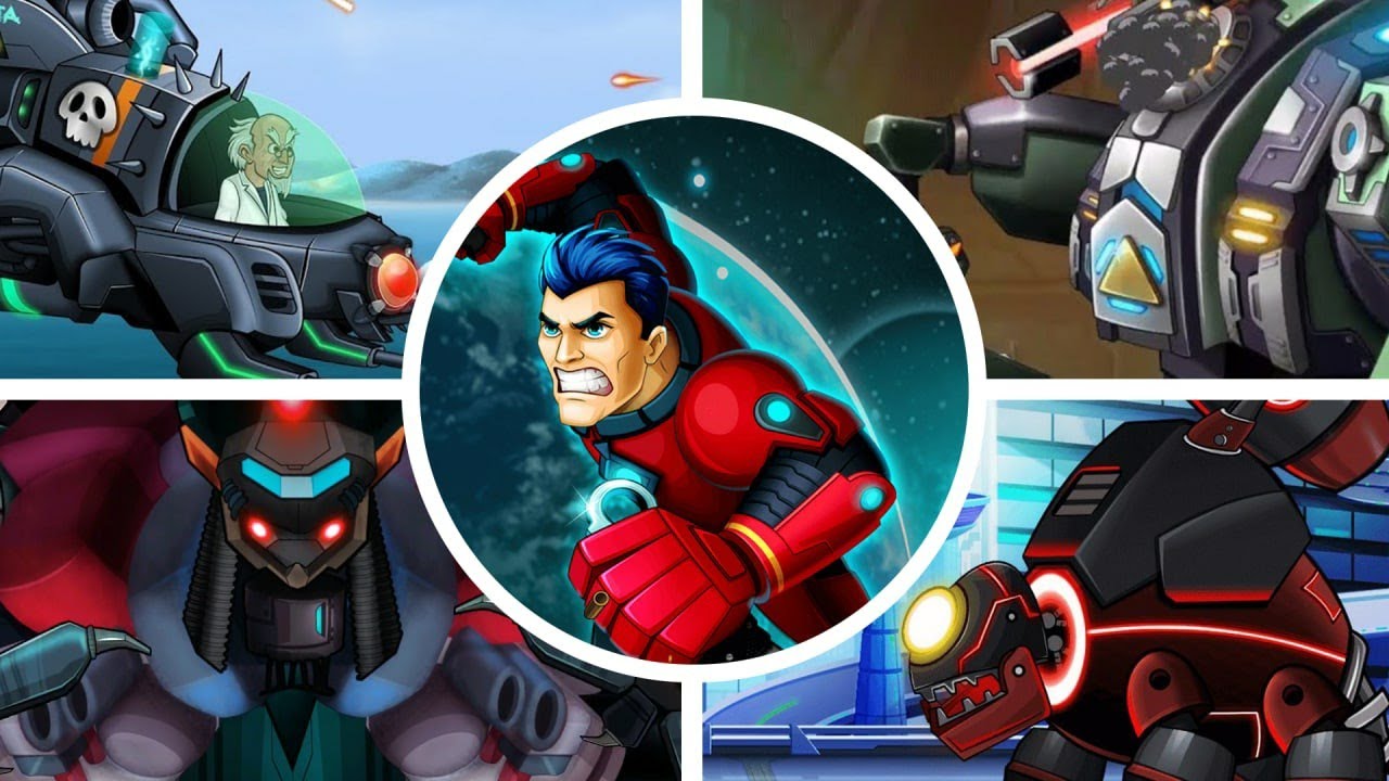 Alpha Guns 2 - All Bosses + Ending - YouTube