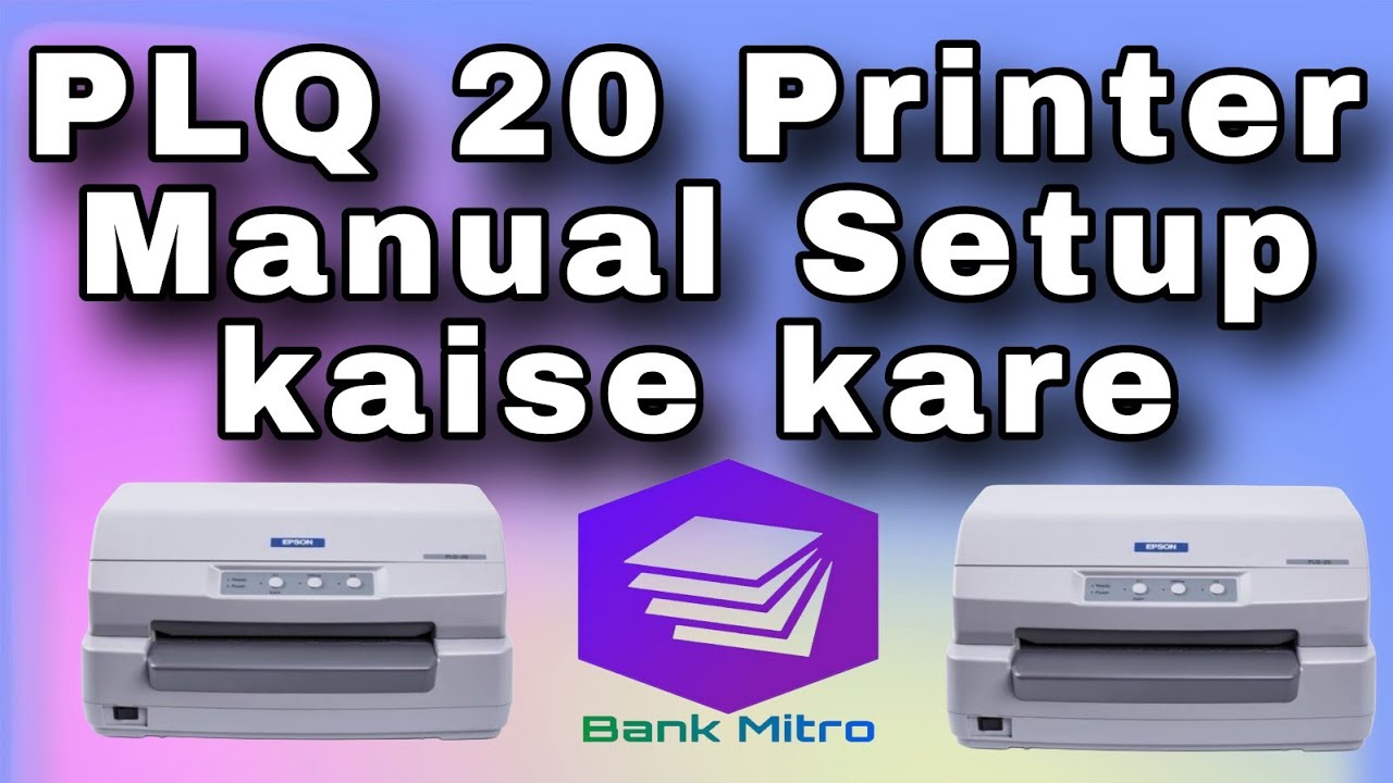 Plq 20 online mode manual setup - YouTube