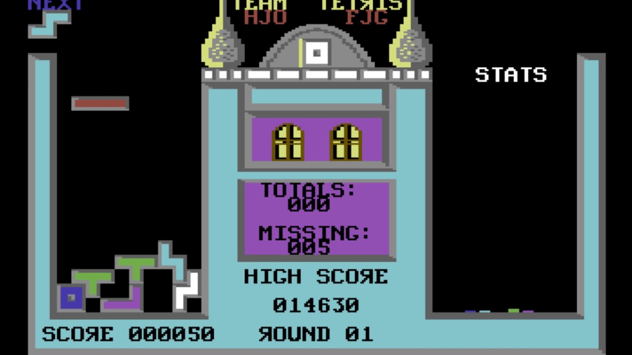 C64 Game: Team Tetris - YouTube