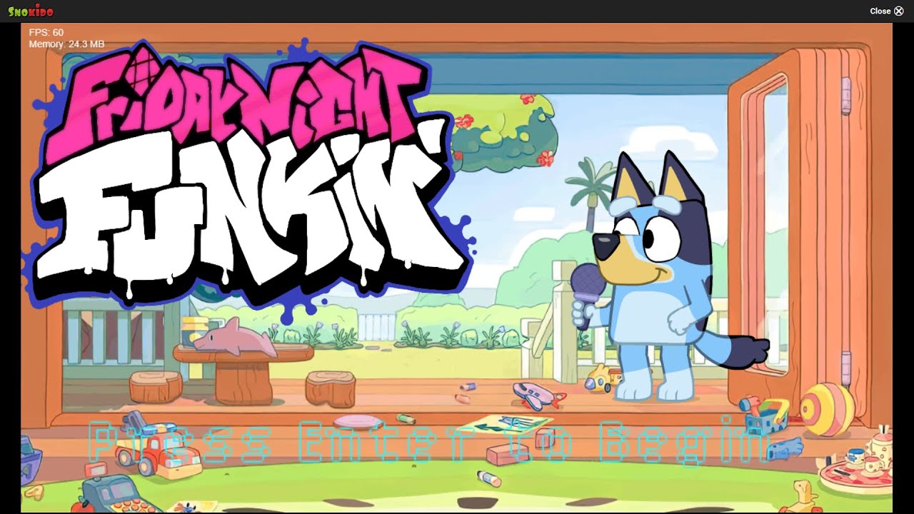 Friday Night Funkin (Bluey Mod Showcase) - YouTube