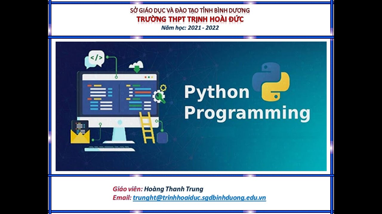 Ôn thi HK2 Tin học 11 (Python) - YouTube