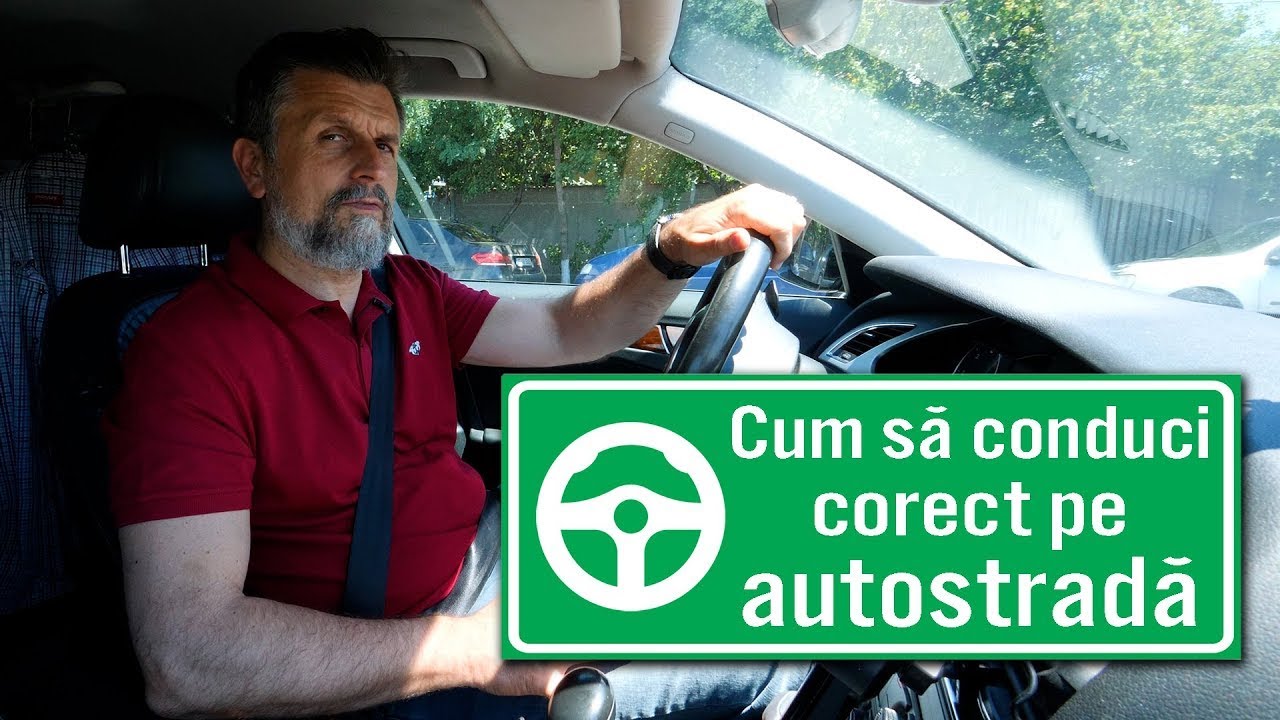 Cum să conduci corect pe autostradă - Cavaleria.ro - YouTube