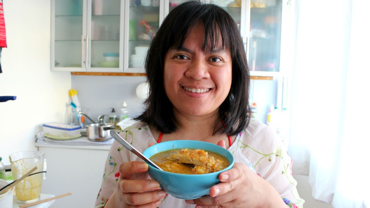 ASMR cooking sounds sticky rice and carrot soup requested - YouTube