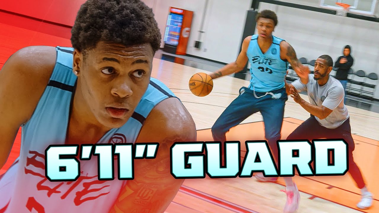 This 6'11" Unicorn Can Shoot From ANYWHERE!! Tyler Smith Full OTE Workout 🔥 - YouTube