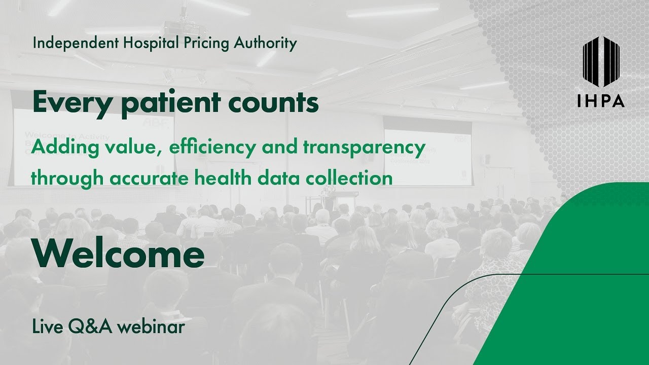 Q&A webinar: Every patient counts - YouTube