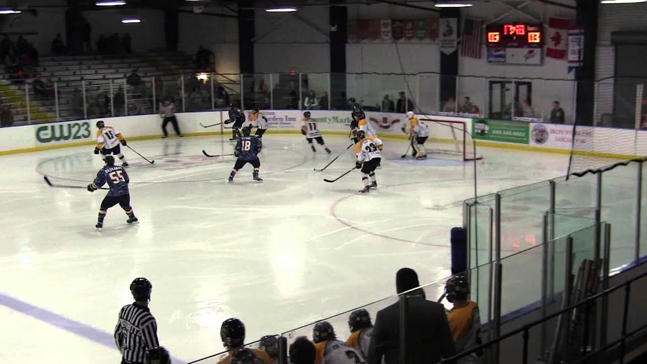 NAHL Springfield Jr. Blues vs Soo Eagles hockey highlights 11/10/12 ...