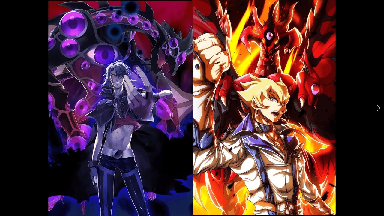 YUGIOH ANIME DUEL KALIN VS JACK - YouTube