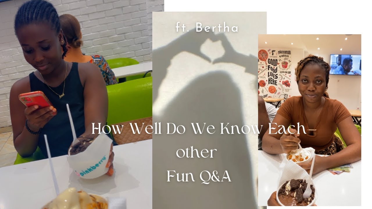 How well do we know each other// Fun Q &A // Friends Edition 😂 - YouTube
