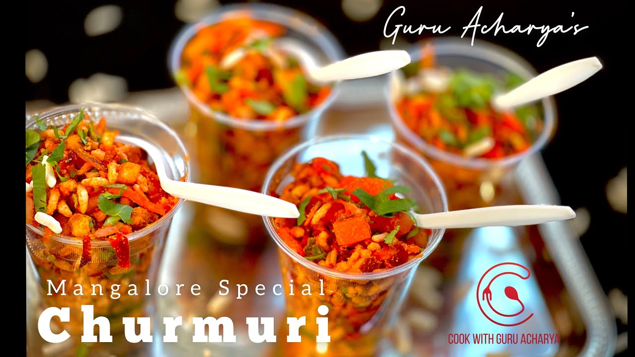 Churmuri | Mandakki | Mangalore style | Cook with Guru Acharya | # ...