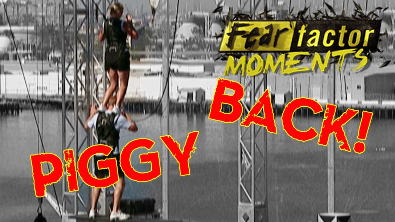 Fear Factor Moments | Ledge Piggyback - YouTube
