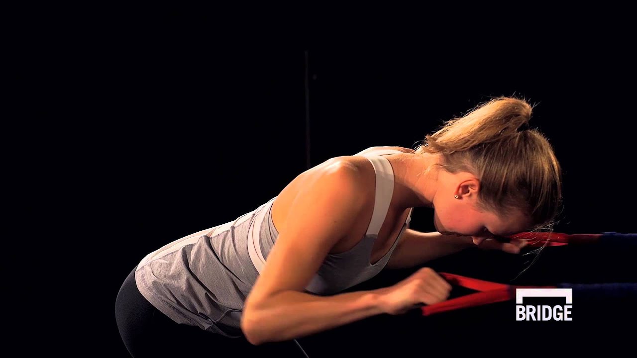 Band Bent Over Neck Pull | BridgeAthletic - YouTube