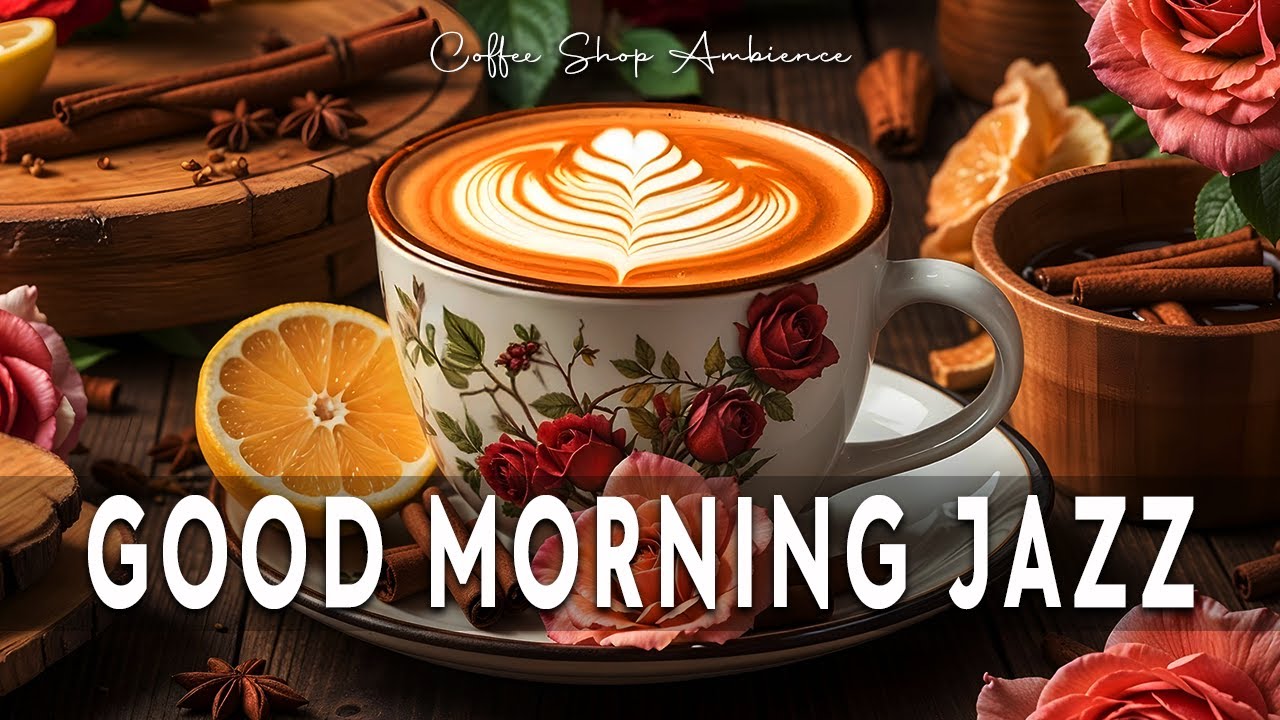 Good Morning Jazz☕ Relaxing jazz Music and Bossa Nova for working ...