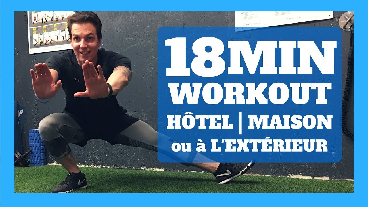 Entraînement 18MIN Musculation Sans Matériel À La Maison ou à l ...
