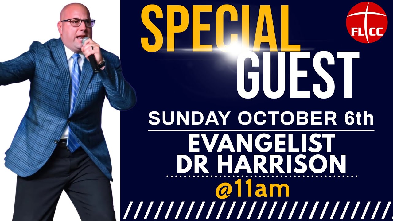 FLCC Welcomes Special Guest - D.R. Harrison - YouTube