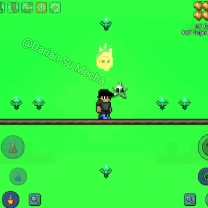 How to make green screen in terraria ? | #terraria #greenscreen # ...