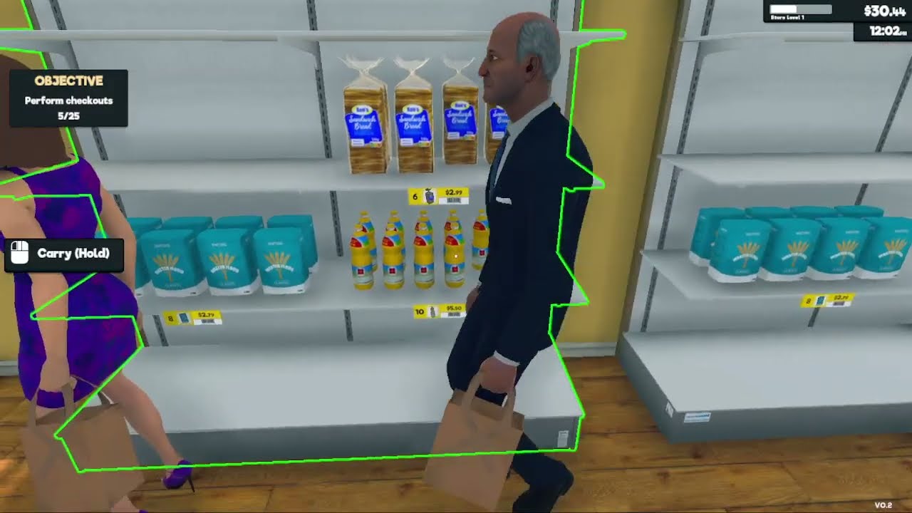 Supermarket Simulator | Gameplay Review - YouTube