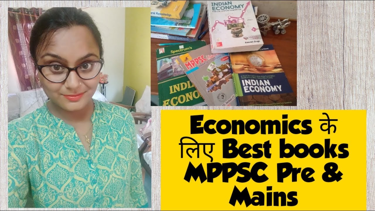 Best books for economics for MPPSC Pre and mains in English - YouTube