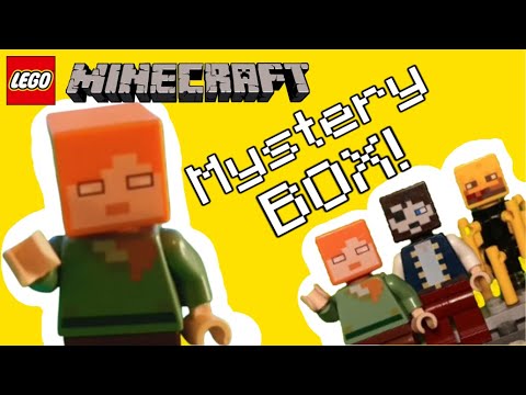 Minecraft Mystery Haul! Herobrine Alex? official LEGO! - YouTube