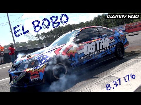 Fastest SFWD Civic in Action! El BoBo Racing - YouTube